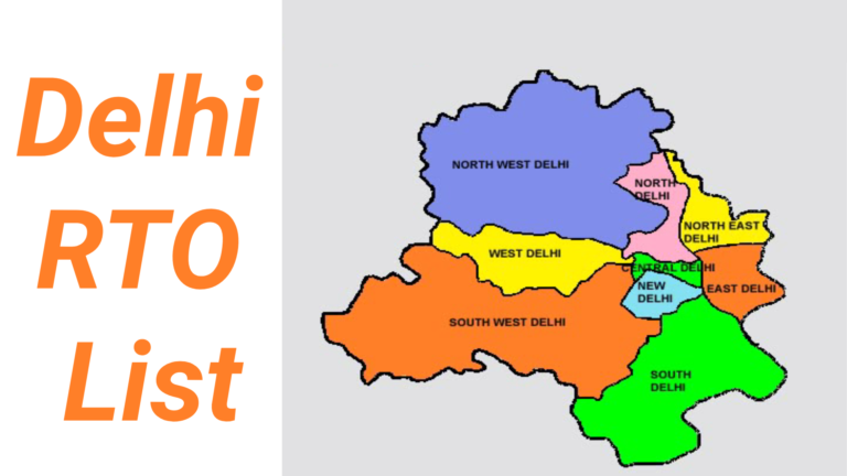 Delhi RTO List – Registration Process & Fee Details in DL - Vahan Info