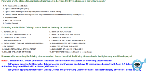 How to Change Address in Driving License | Online & Offline - Vahan Info